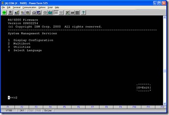 Knowledge Management IT for you: Unix OS Step AIX Boot Maintenance Mode